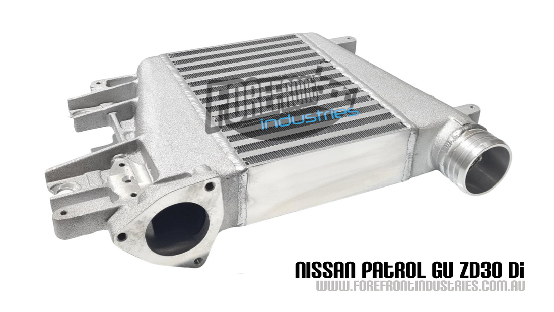 GU Patrol Intercooler ZD30 Di 97-07 Upgrade – Forefront Industries Pty Ltd