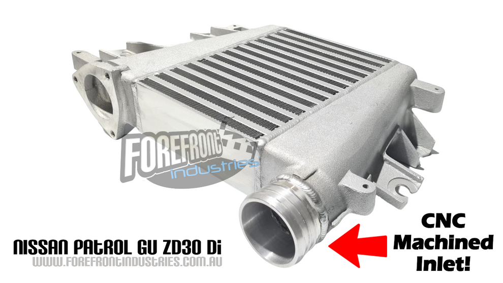 GU Patrol Intercooler ZD30 Di 97-07 Upgrade – Forefront Industries Pty Ltd